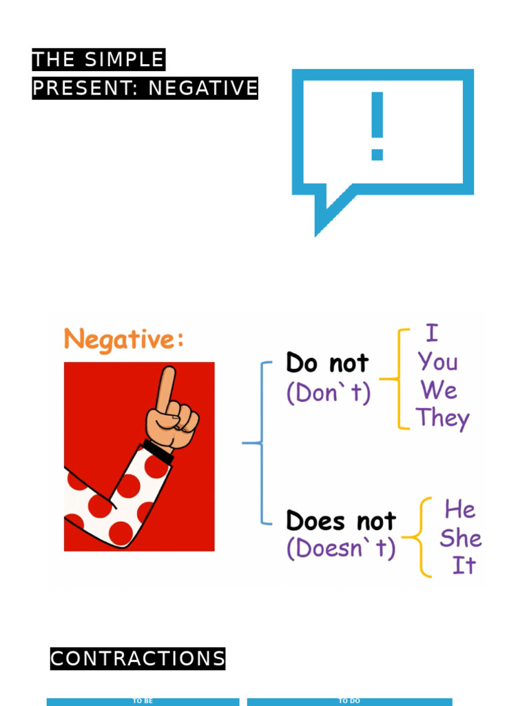 The Simple Present Resumen | PDF