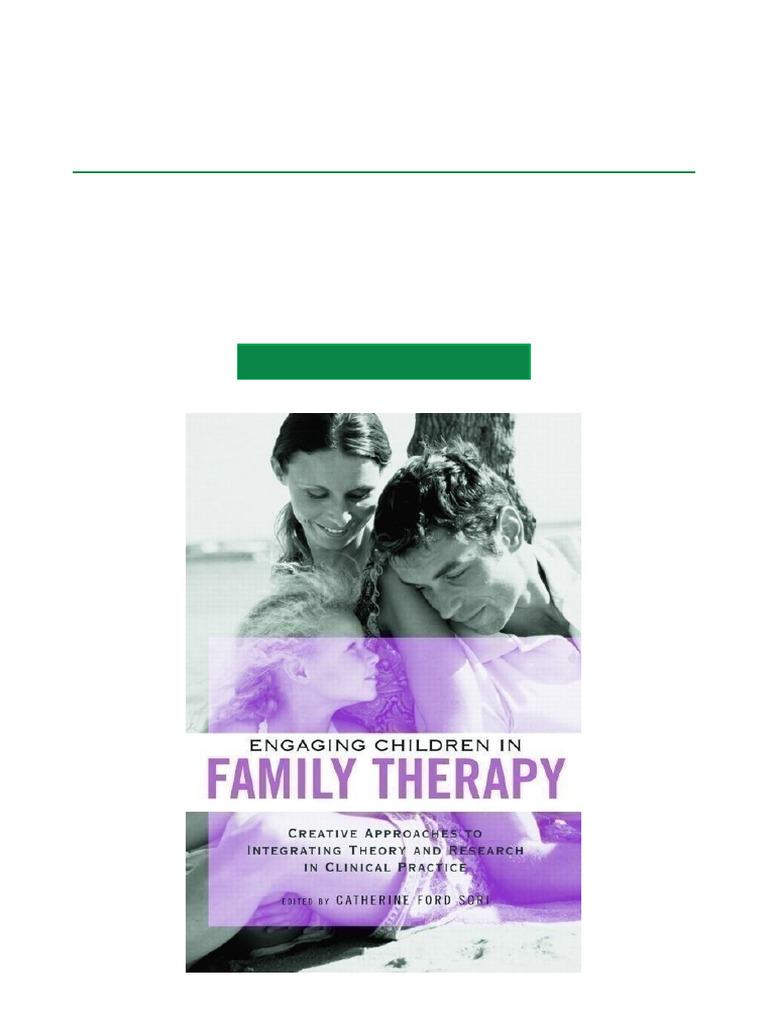 Engaging Children in Family Therapy | PDF | Psychotherapy | Family Therapy