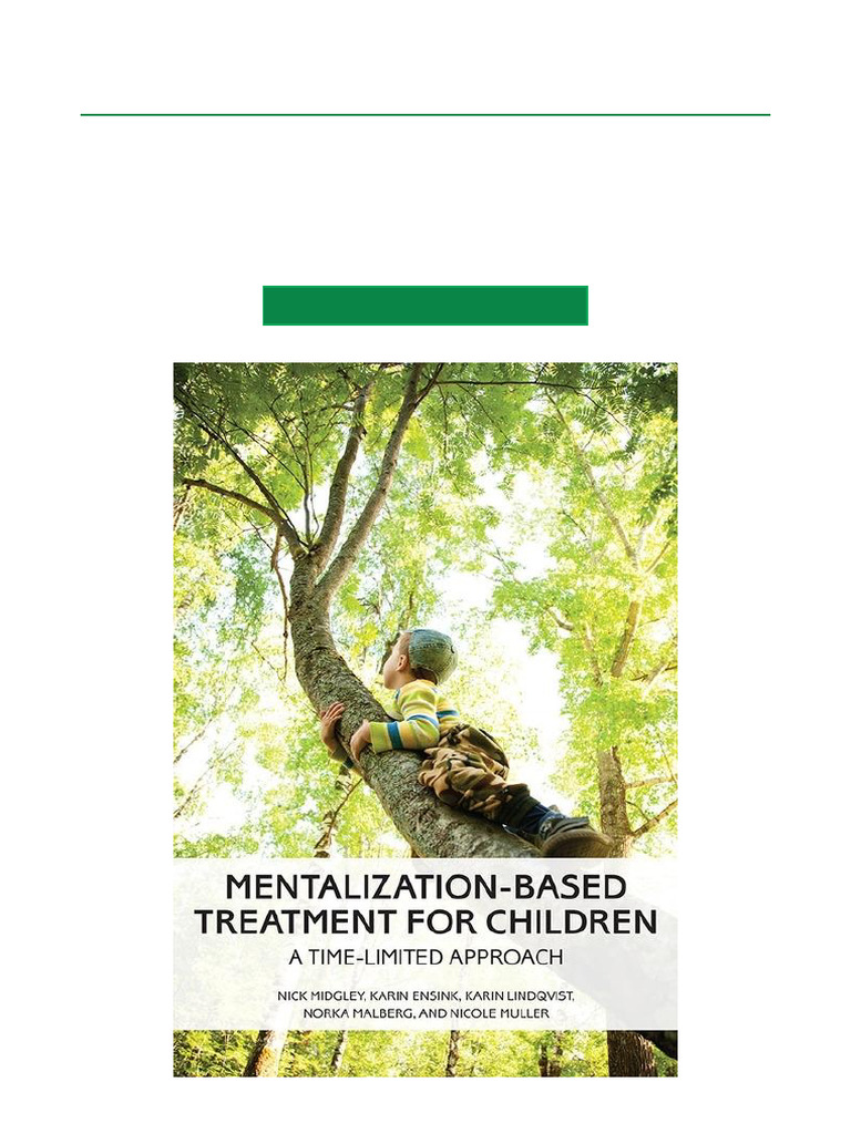 Mentalization Based Treatment For Children Fast Download | PDF ...