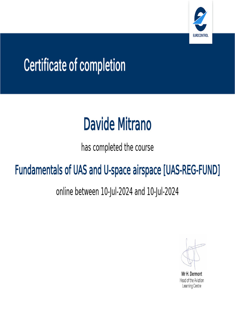 Certificate UAS | PDF