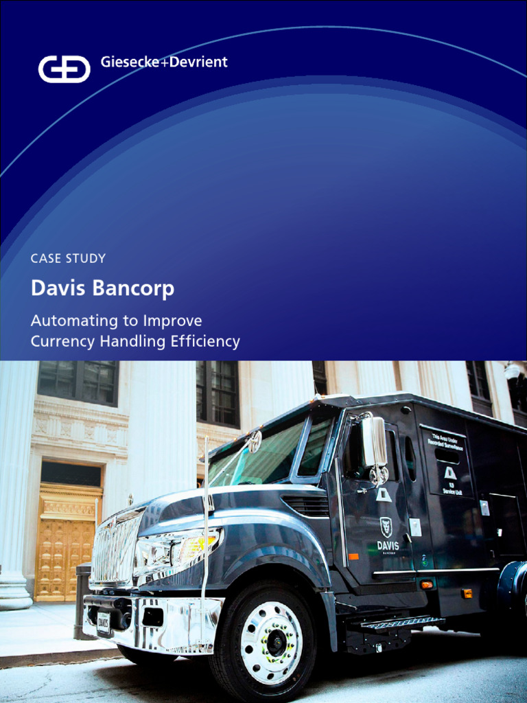 Davis Bancorp Case Study Final | PDF | Bit Rate | Business