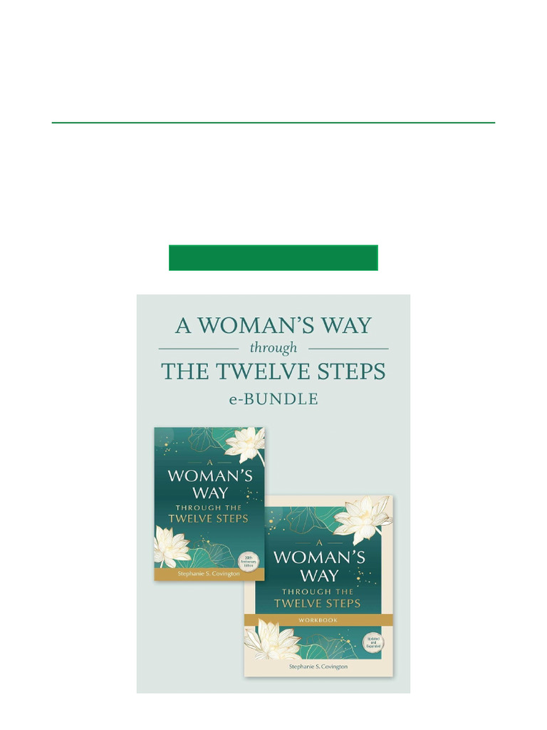 A Woman's Way Through The Twelve Steps & A Woman's Way Through The ...