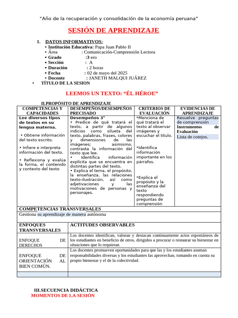 Semana 3 Pl. | PDF | Amor | Aprendizaje