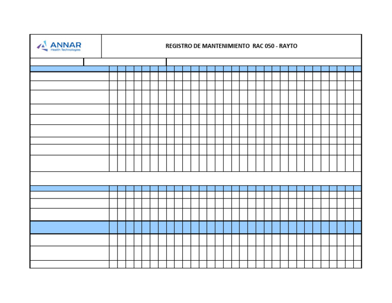 Rutina Mantenimiento Usuario RAC 050 | PDF
