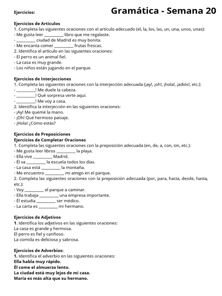 Ficha de Ejercicios Del Pretérito Simple Naranja - 20250430 - 083903 ...
