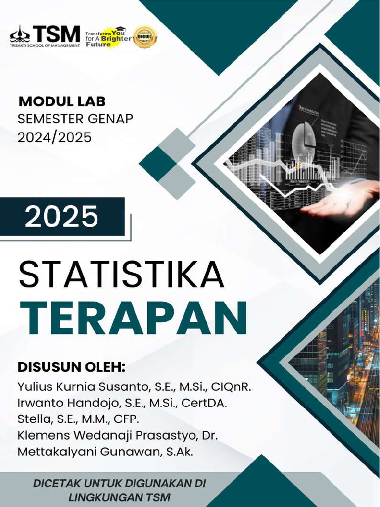 Modul Statistika Terapan 2024 | PDF