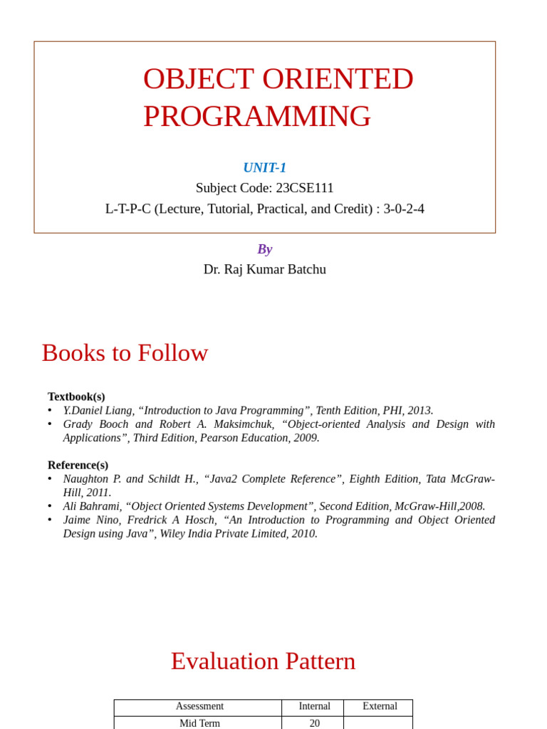 OBJECT ORIENTED PARADIGM For MID | PDF | Object Oriented Programming | Class (Computer Programming)