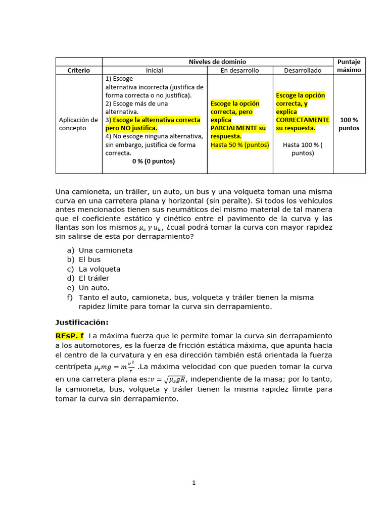 LECCION 2-P9. - Rubrica-1 | PDF | Cantidad | Física Aplicada e Interdisciplinaria