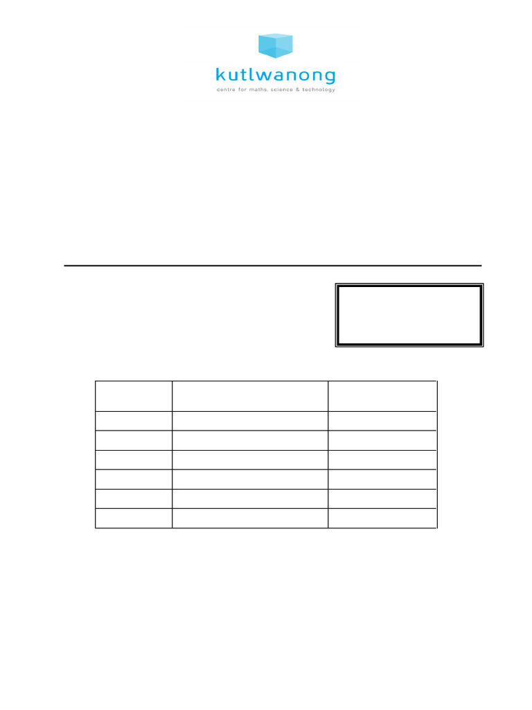 Grade 12 Math Test: Algebra & Calculus | PDF | Mathematics | Cartesian ...