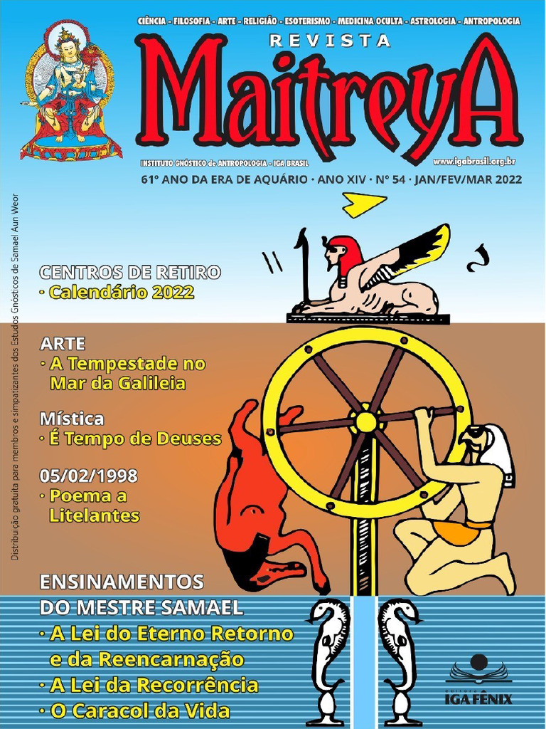 054 Maitreya Jan Mar 2022 Revisado | PDF | Rembrandt | Reencarnação
