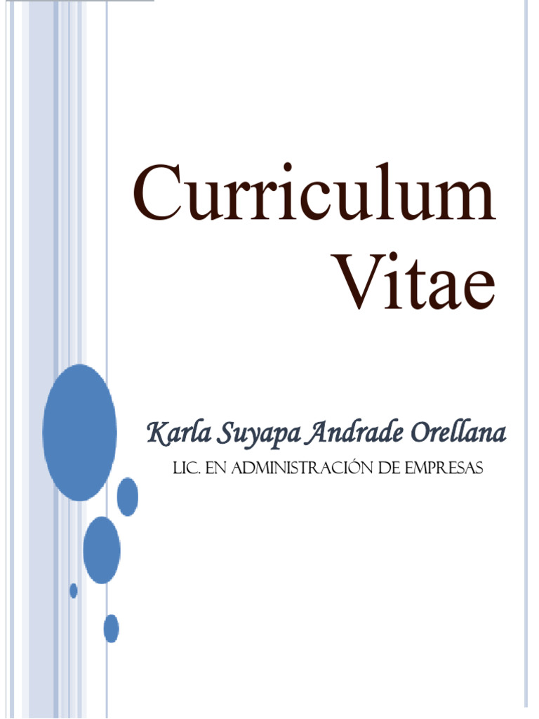 CV Karla Andrade | PDF