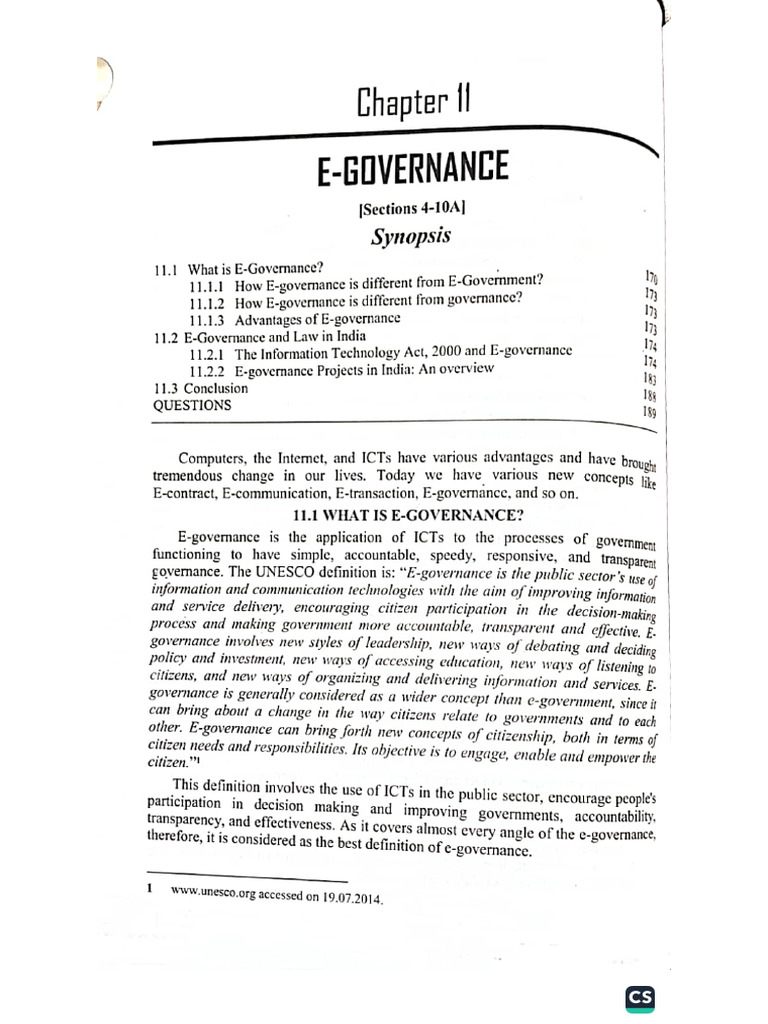 E Governance | PDF