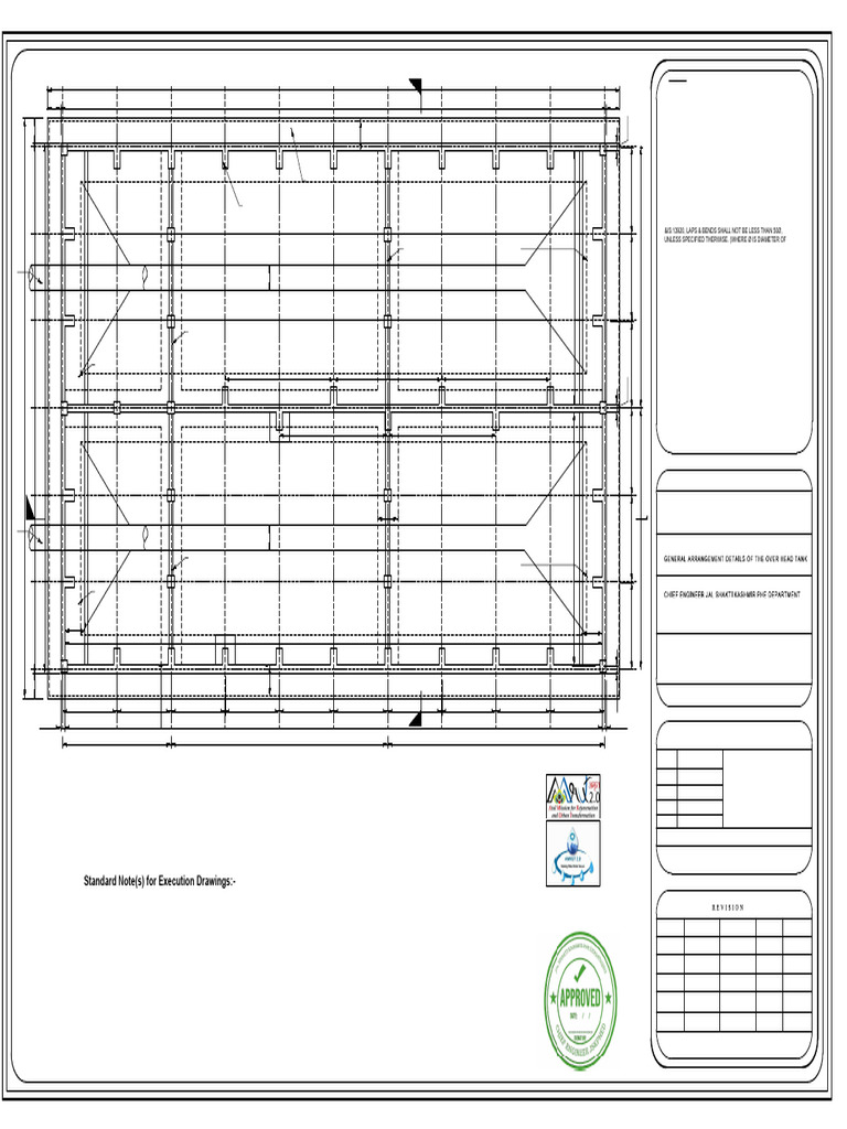 PST FOR 4.0MGD AT GANDERBAL AMRUT2.dwg REV1 - 031305 | PDF | Concrete ...