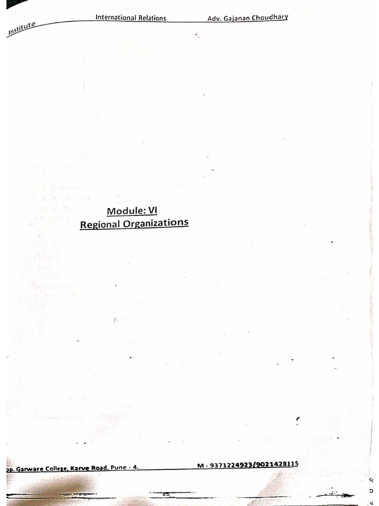 Module 6 IRs | PDF