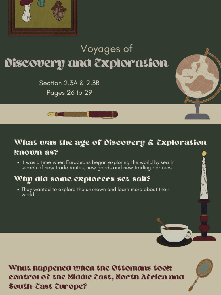 Voyages Of: Discovery and Exploration | PDF | Christopher Columbus ...