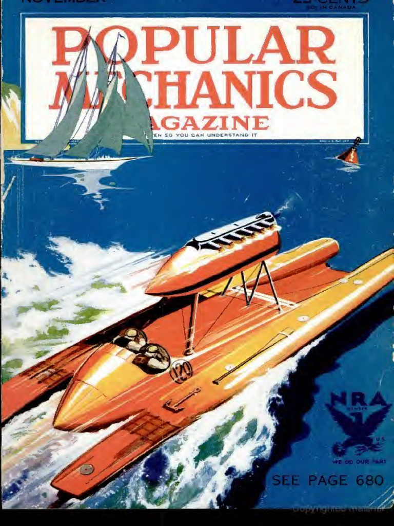 Popular Mechanics 11 1933 Text | PDF