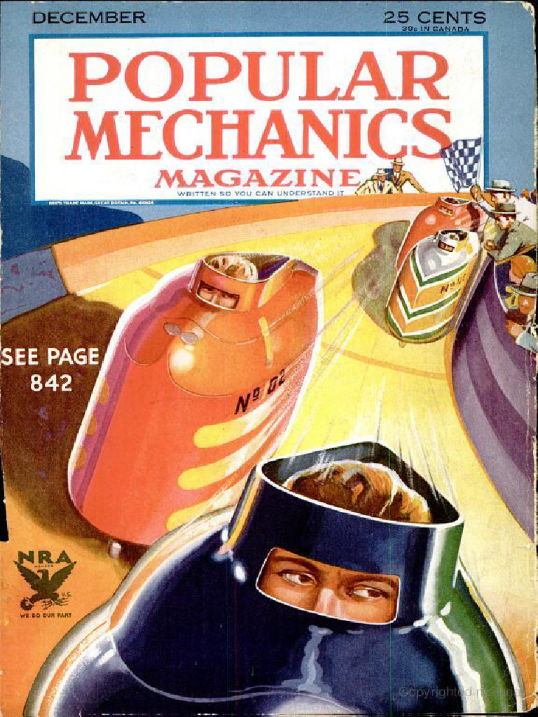 Popular Mechanics 12 1933 | PDF