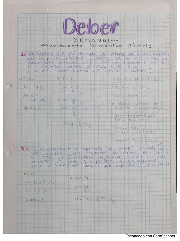 Deber Semanal 1 | PDF