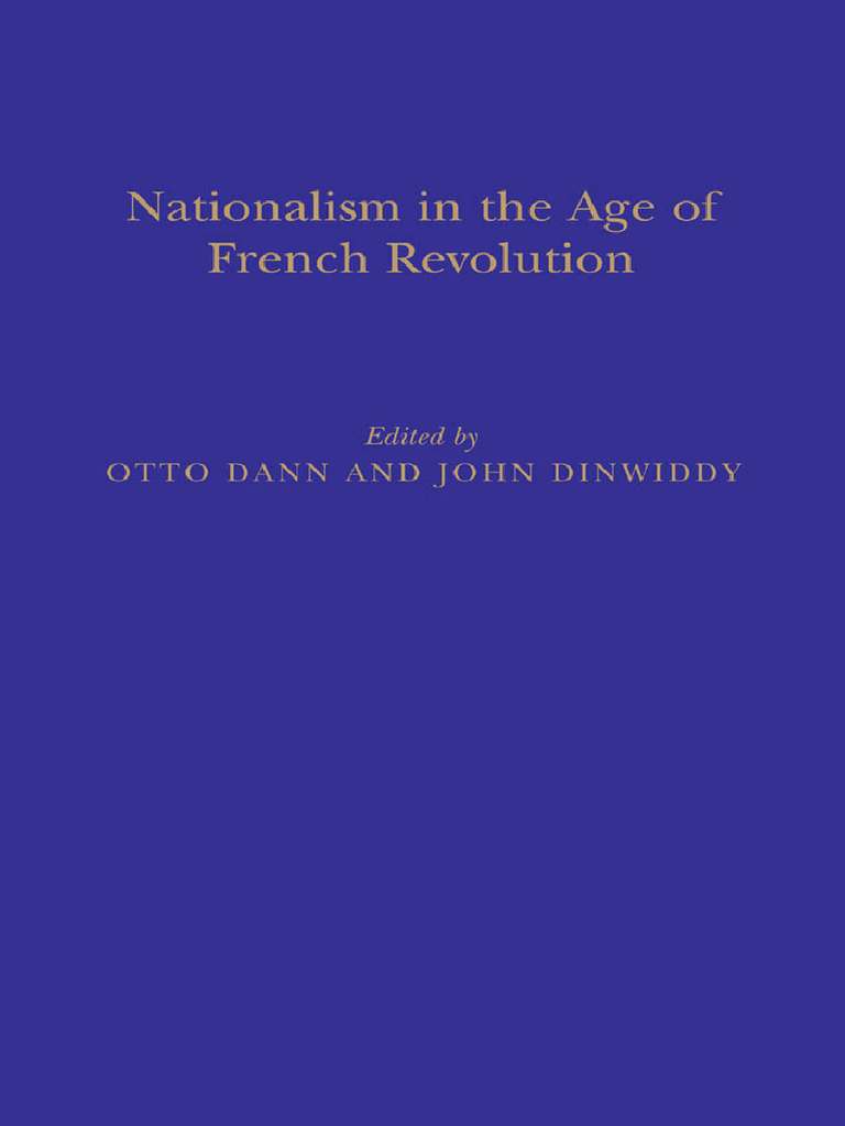 Nationalism in The Age of The French Revolution | PDF | Nationalism ...