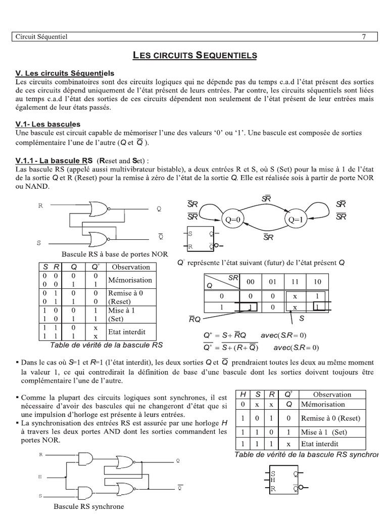 Systeme Sequentiels IMI | PDF