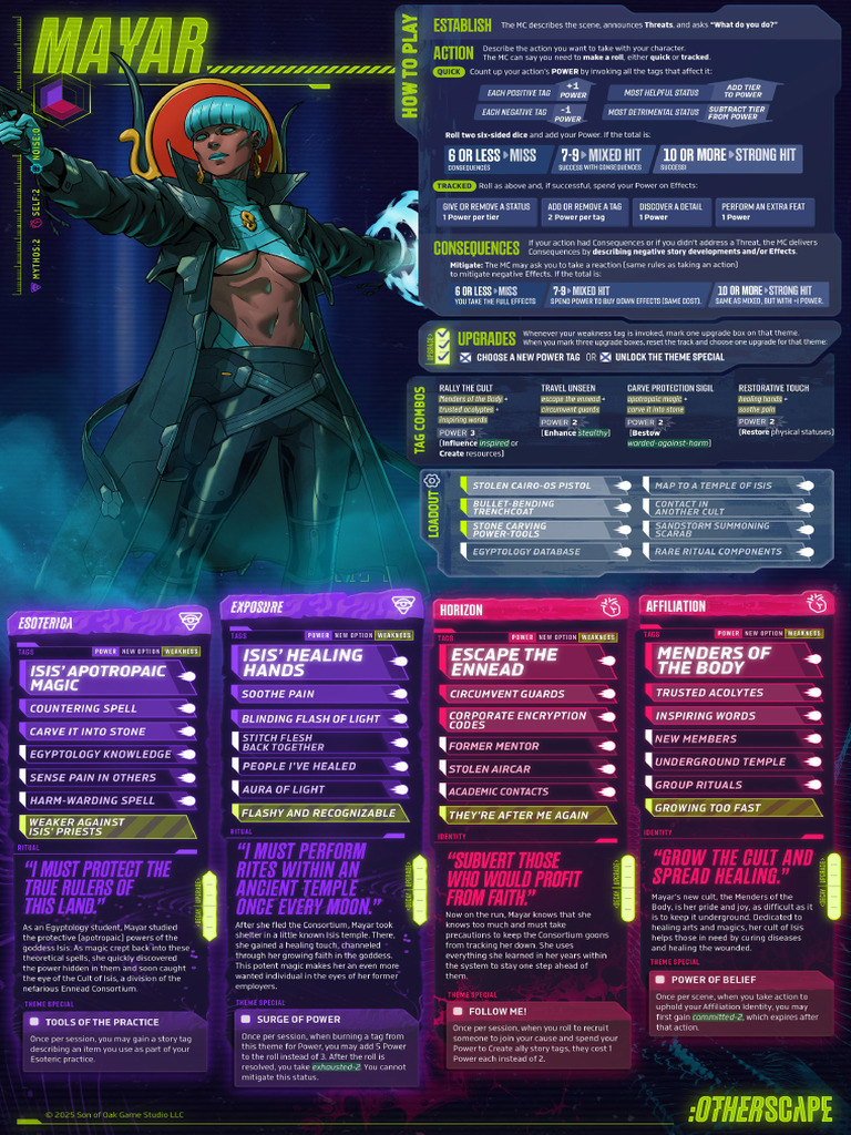 CairoOS Demo Game - Character - Mayar | PDF