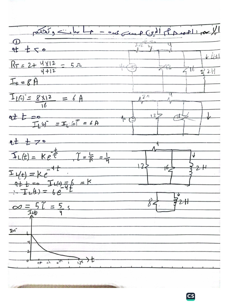 Circuits 2 Assignment 2 | PDF