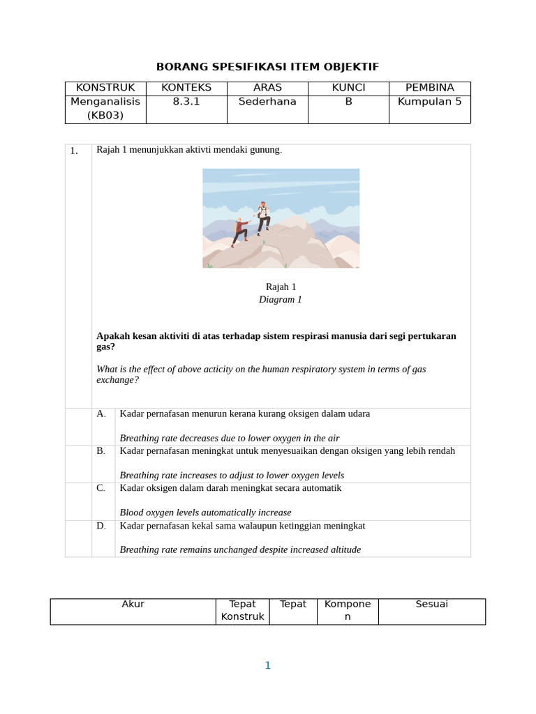 Template Soalan Objektif.S21 | PDF