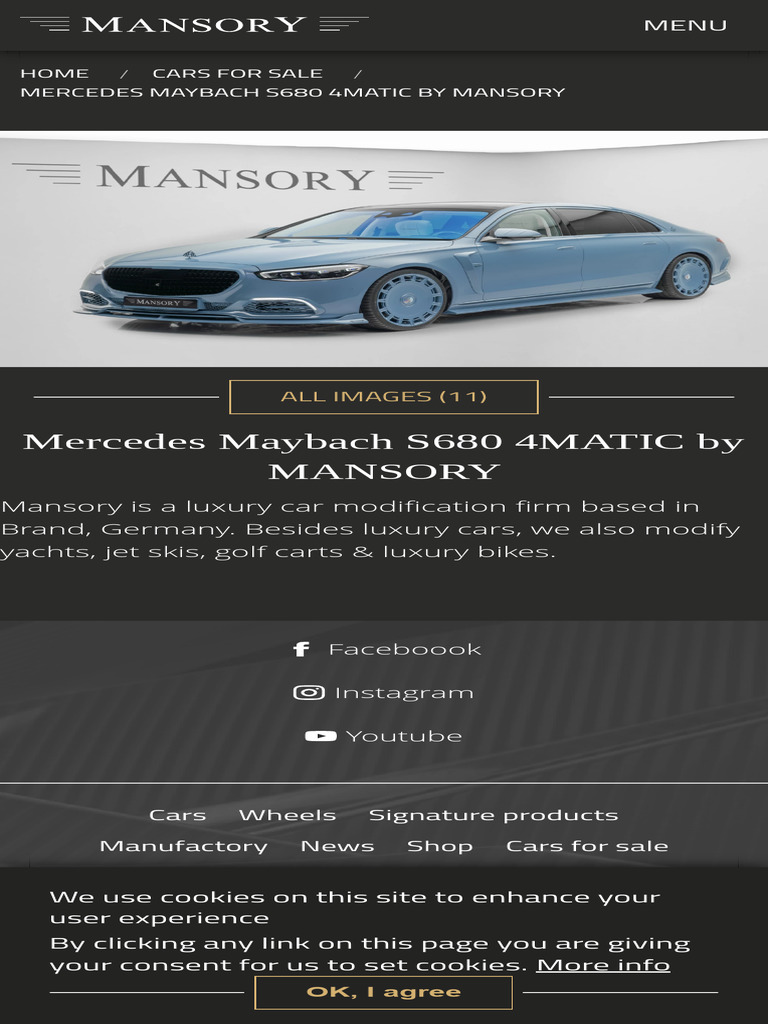 Mercedes Maybach S680 4MATIC by MANSORY Mansory | PDF