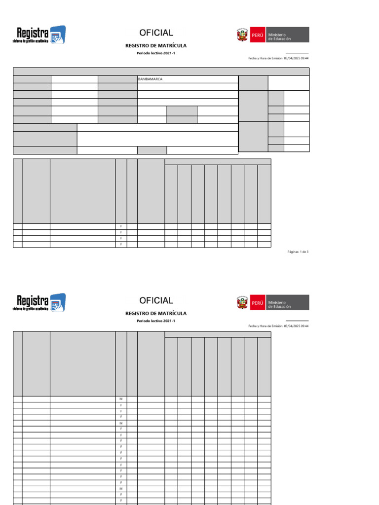 Nominas 2021 - 1 | PDF