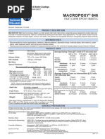 Macropoxy 920 Pre-Prime: Protective & Marine Coatings | PDF | Concrete ...