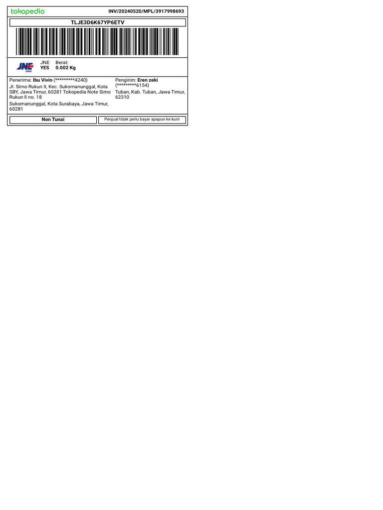 Shipping Label | PDF