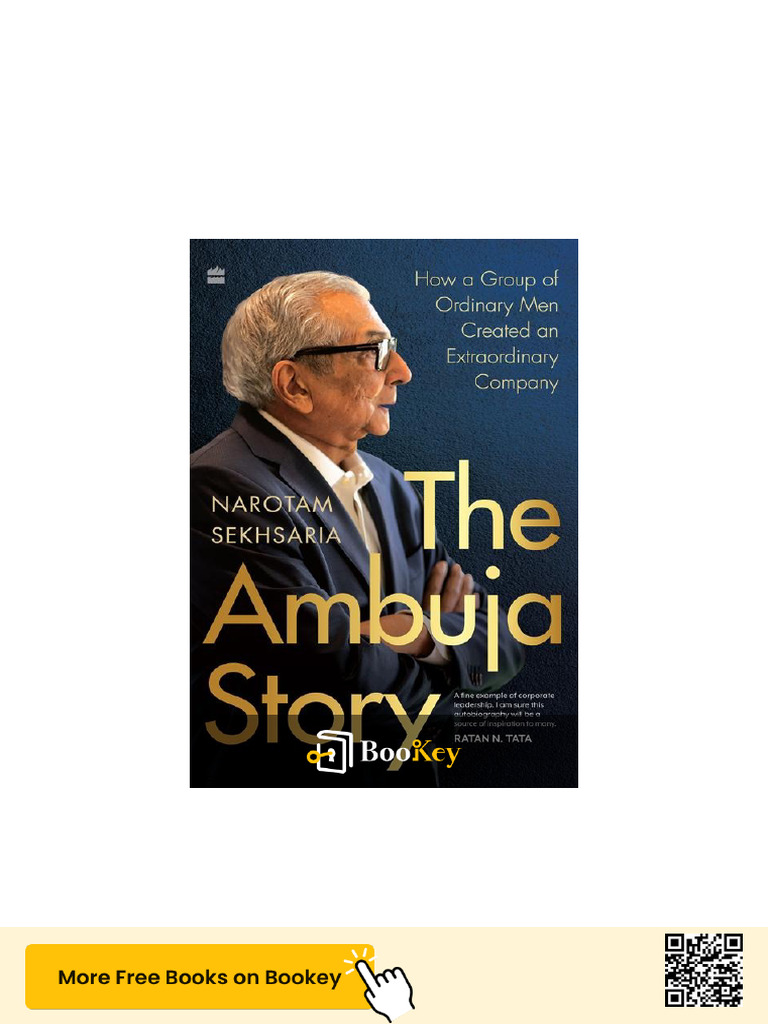 The Ambuja Story | PDF | Corporate Social Responsibility | Stocks