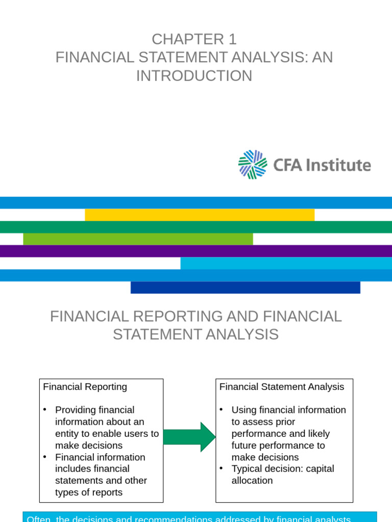 c01 Financial Statement Analysis Introduction | PDF | Auditor's Report ...