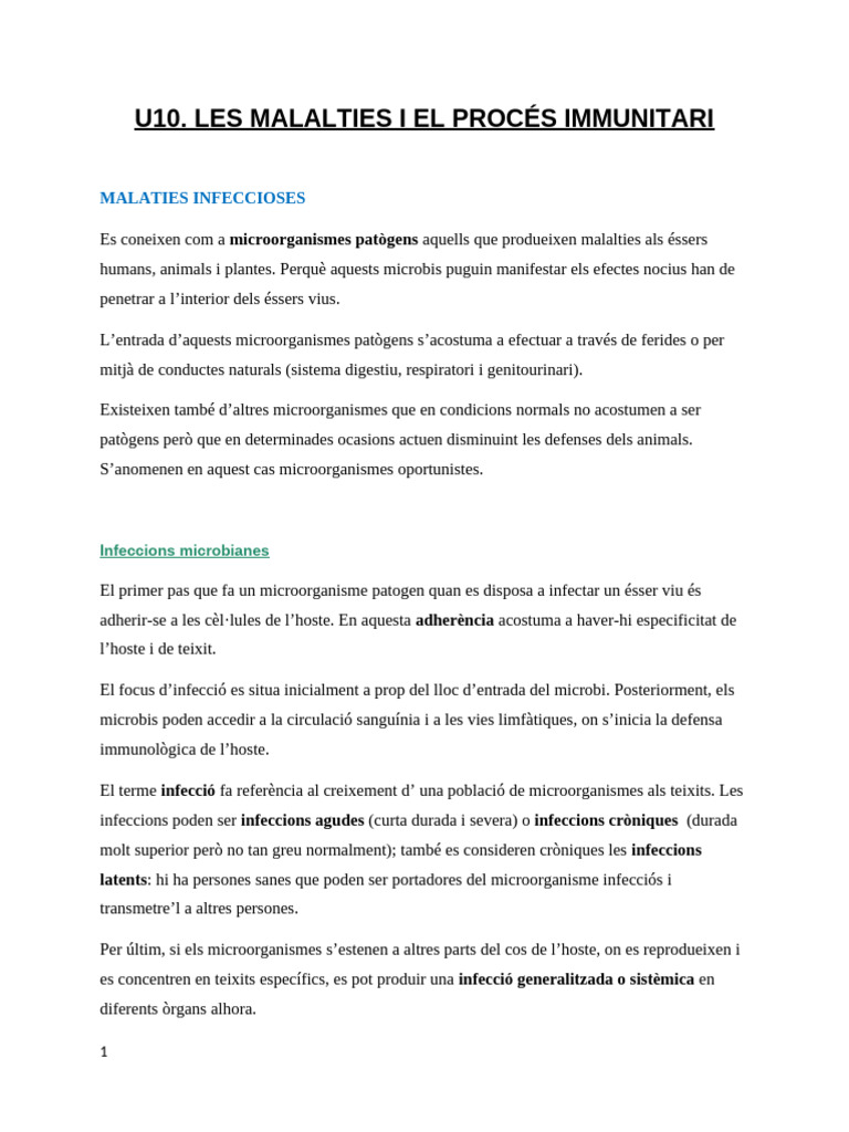 Tema 5- IMMUNO | PDF