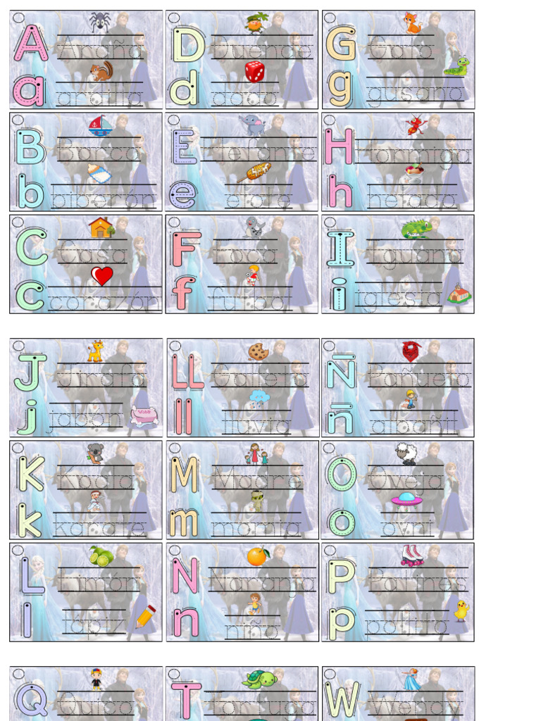 ABC Trazable Frozen | PDF