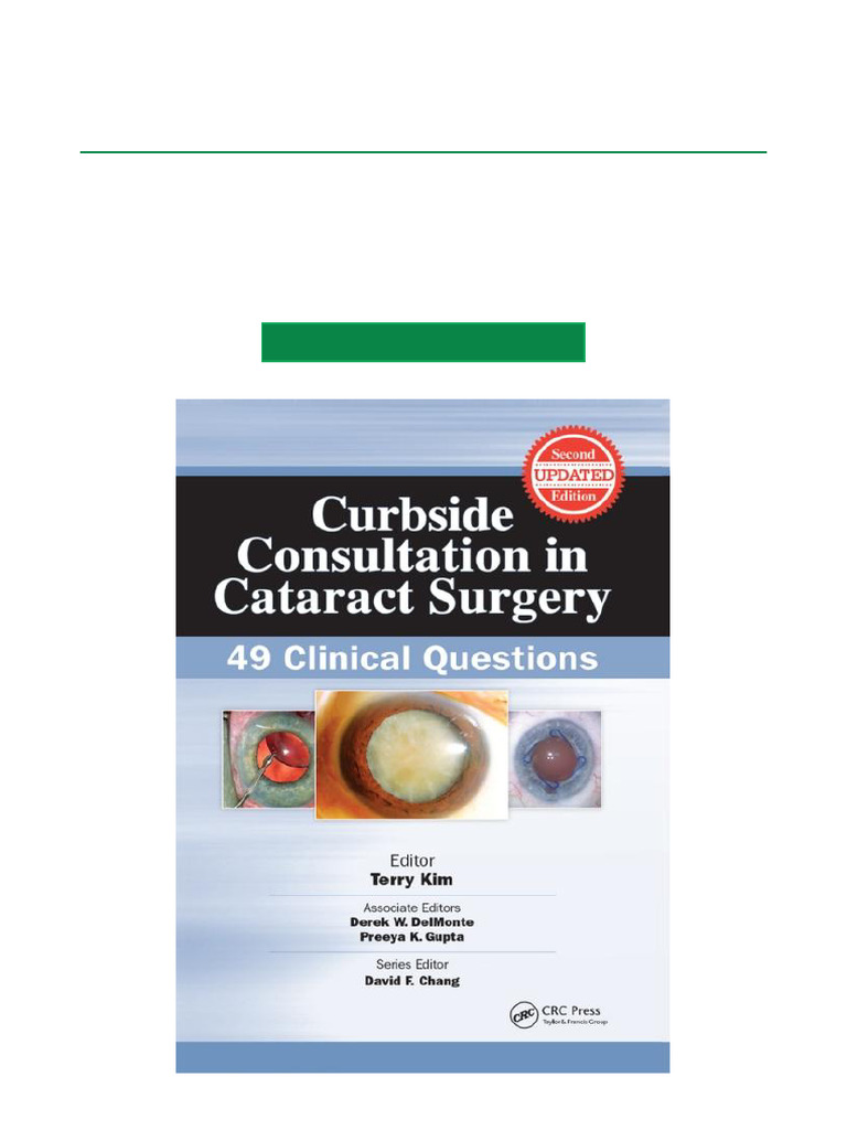 Cataract Surgery: 49 Clinical Questions | PDF | Ophthalmology | Eye