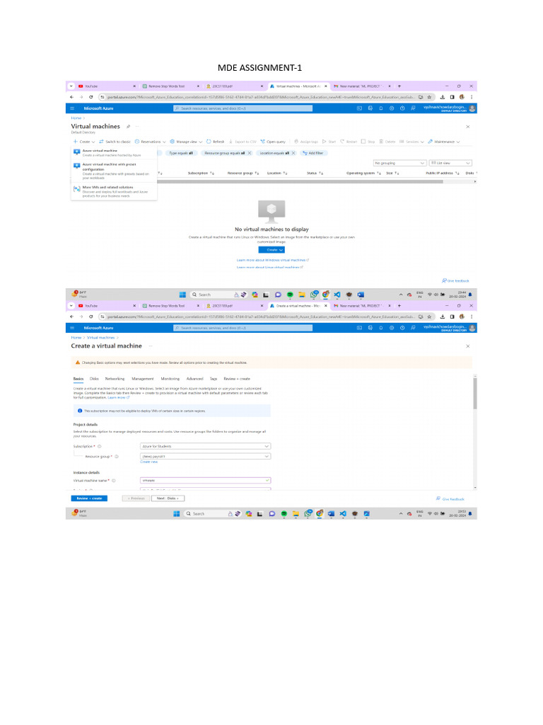 21131a0523 Mde Assignment | PDF
