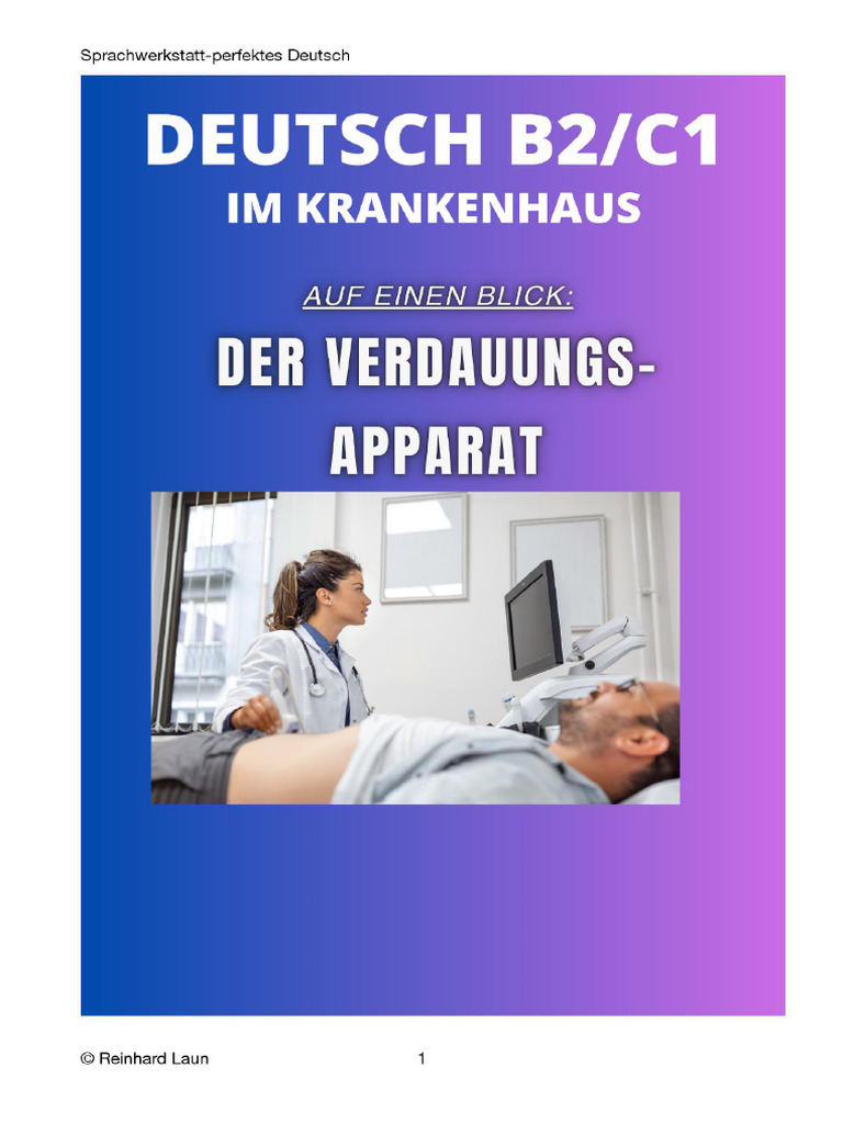 Im Krankenhaus B2_C1 | PDF