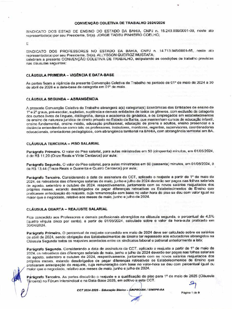 CCT 2024 2026 EdBasica | PDF