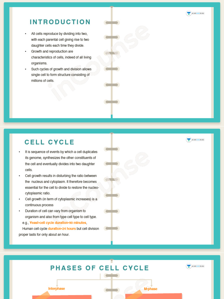 Mind Map Cell Cycle and Cell Division - Pdf. Aanand Sir | PDF | Meiosis ...
