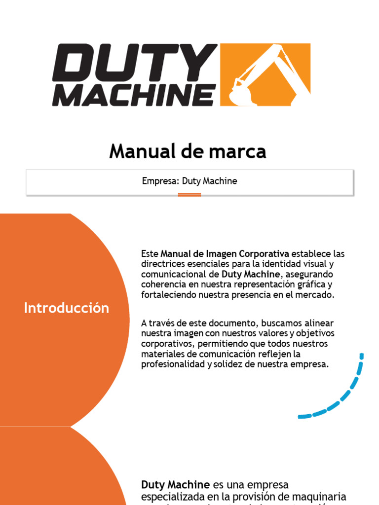 Manual de Marca - Duty Machine | PDF | Marca | Calidad (comercial)