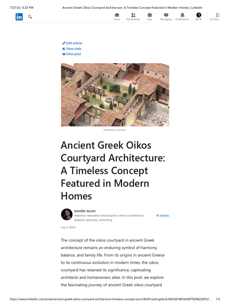 Timeless Oikos Courtyard Design Insights | PDF | Courtyard ...