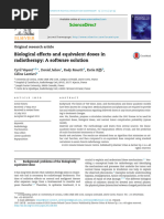 EQD2 Calculation in Radiotherapy | PDF | Absorbed Dose | Radiation Therapy
