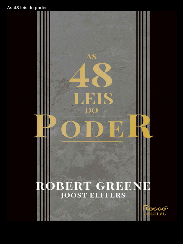 As 48 Leis Do Poder | PDF