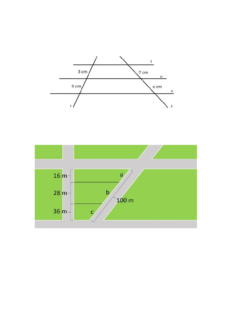 Lista de Exercícios 2 - Geom. 9 Ano | PDF