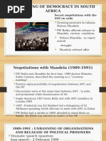 South Africa's Path to Democracy | PDF | Nelson Mandela | Politics Of ...