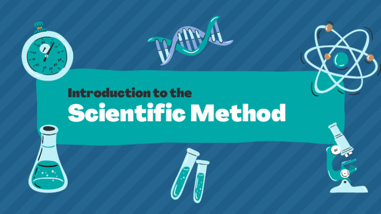 Scientific Method Educational Presentation in Blue Handdrawn Style PDF ...