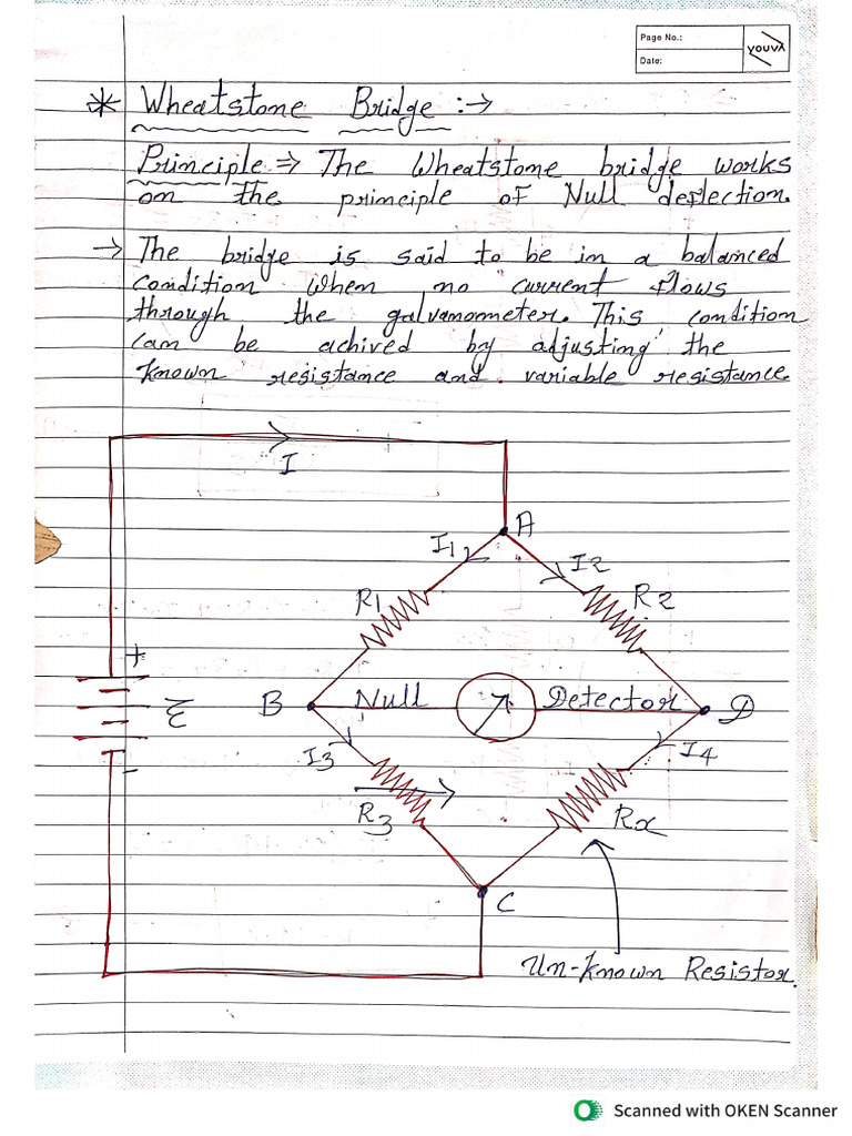 Wheastone Bridge Mam | PDF