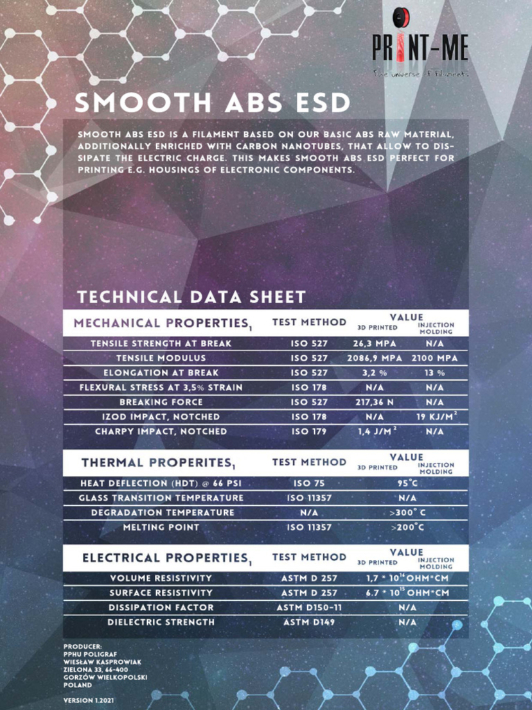TDS - Abs Esd | PDF