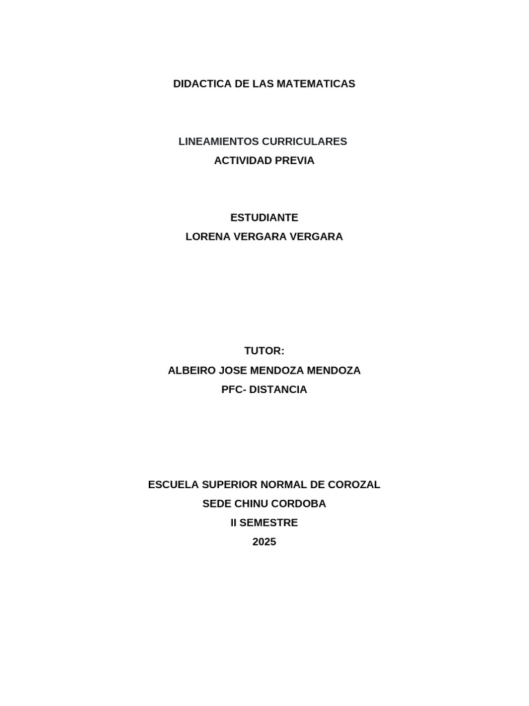 Mapa Conceptual Matematica | PDF